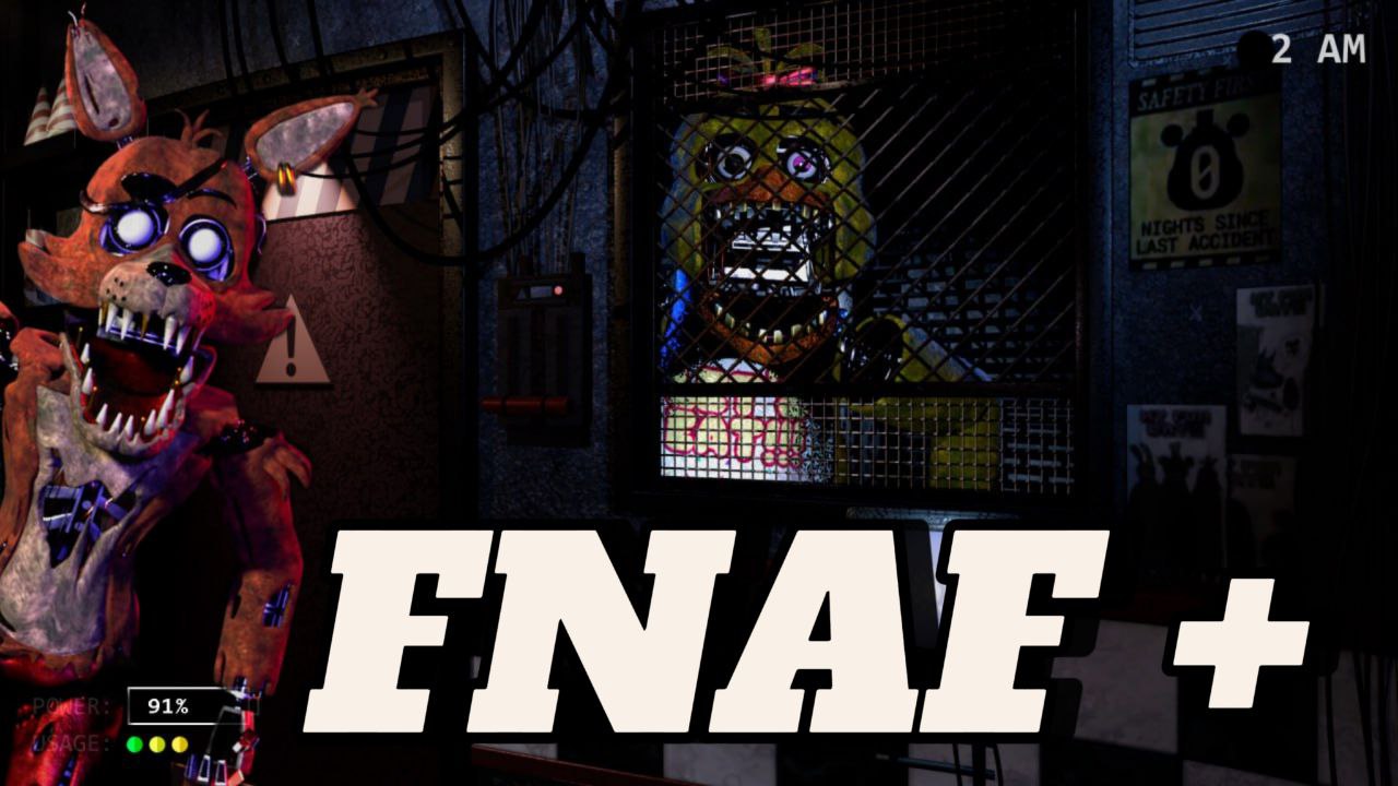 НОВЫЕ АНИМАТРОНИКИ - Five Nights at Freddy's plus