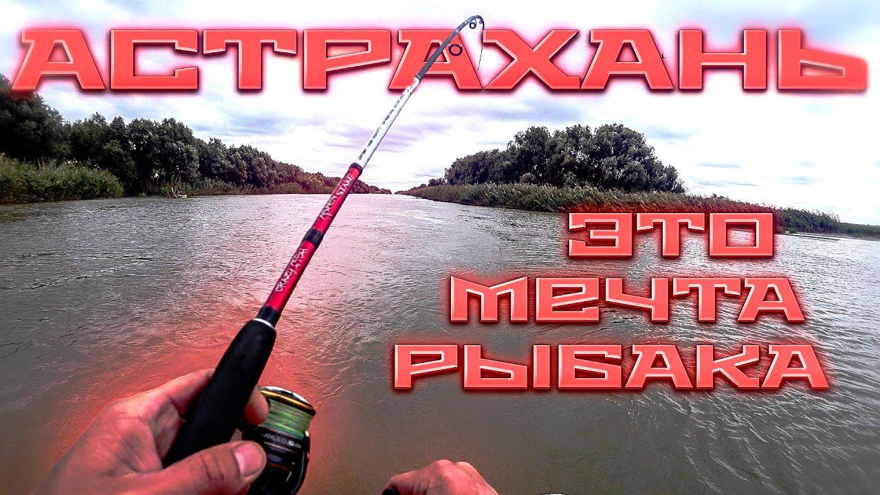 ЭТО Астрахань где ловится всё! Рыбалка в диких местах на лодке.
