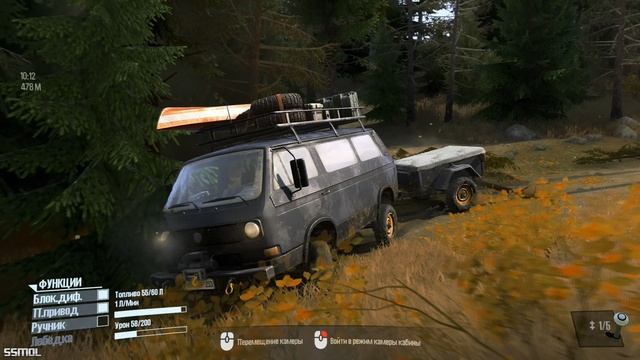 Spintires: MudRunner Мод Volkswagen Transporter T3