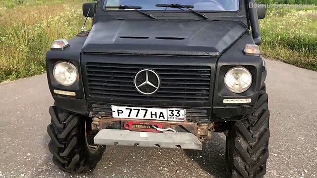 Строим мерседес гелендваген для бездорожья. mercedes gelandewagen off-road
