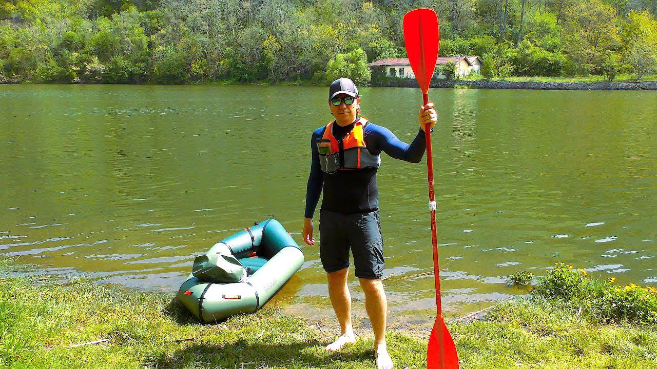 Packrafting in Bulgaria - Pancharevo. ITIWIT PR-100