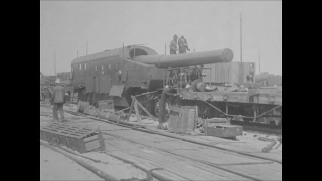 Кинохроника, Сен-Назер, Франция, 1918. Saint-Nazaire, France