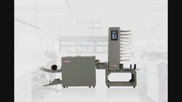 Листоподборочный комплекс OS SR410 + буклетмейкер DFS370