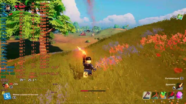 LEGO Fortnite i9 10900F RAM 64GB DDR4 2933 AMD Radeon RX470 8GB