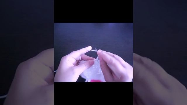 Зайка в стиле Тильда вяжем платье 2 часть.