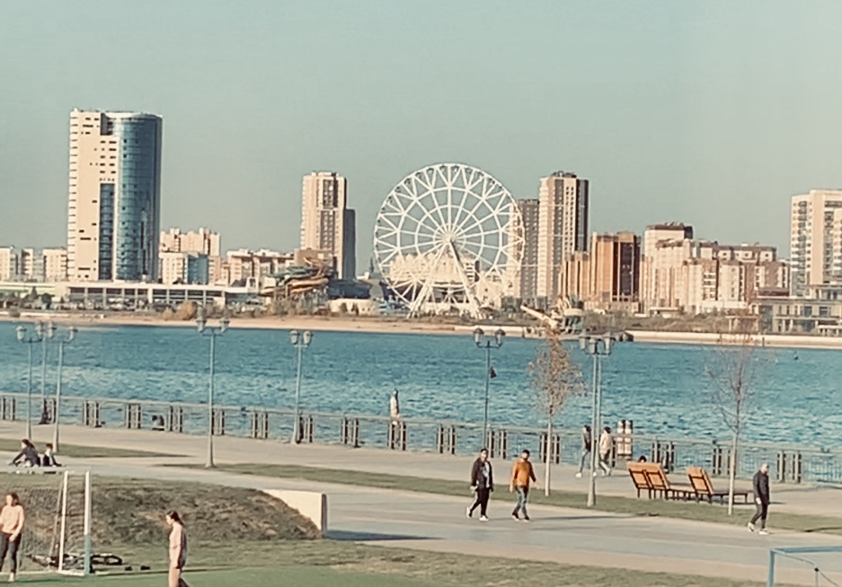 ВИД С КРЕМЛЁВСКОЙ НАБЕРЕЖНОЙ НА РИВЬЕРУ | КОЛЕСО ВОКРУГ СВЕТА | АК БАРС АРЕНА | БИБЛИОТЕКА | КАЗАНЬ