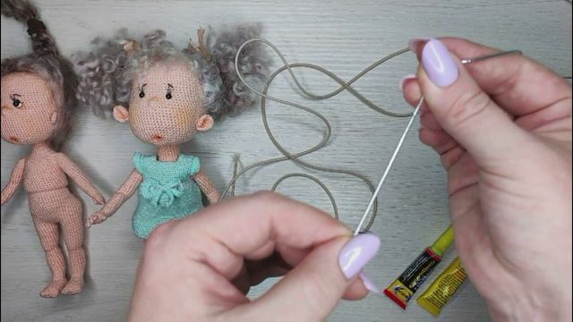 Материалы для создания куклы Тоси