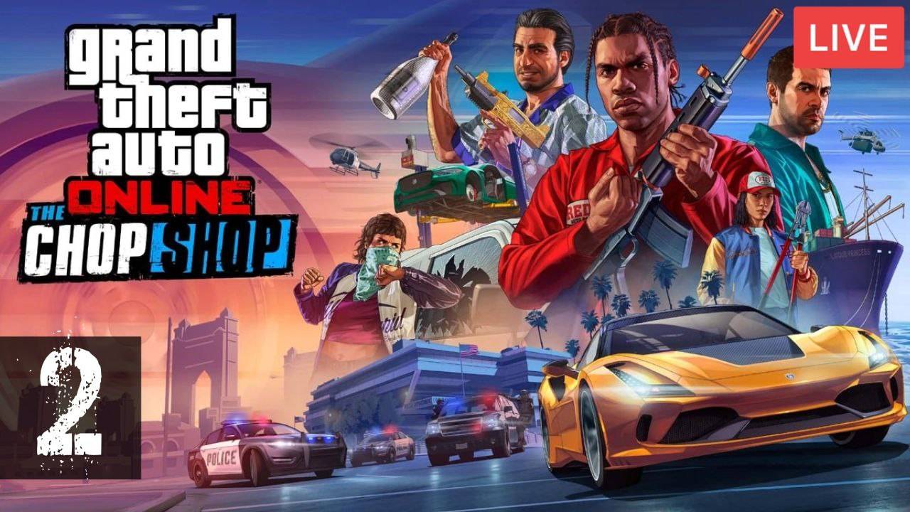 Катаемся в новые дрифт гонки грабим казино обновление в GTA Online: The Chop Shop #2