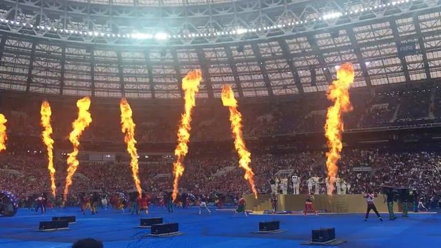 EXPLO X2 на ЦО ЧМ по Футболу в БСА Лужники 2018