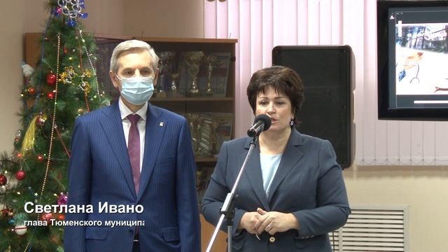 Медицинских работников поздравили С Новым годом.