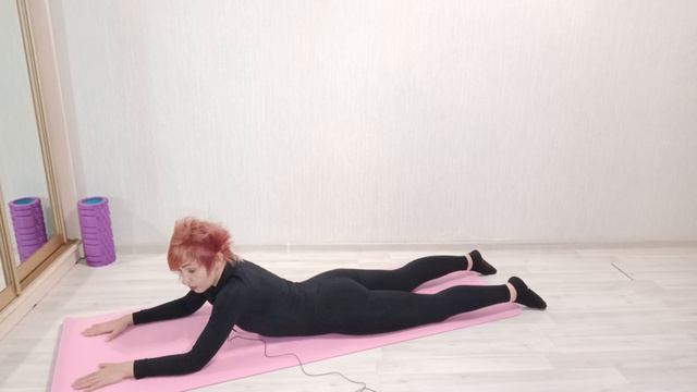 Динамический стретчинг с Еленой Хардиной. Растяжка на всё тело.