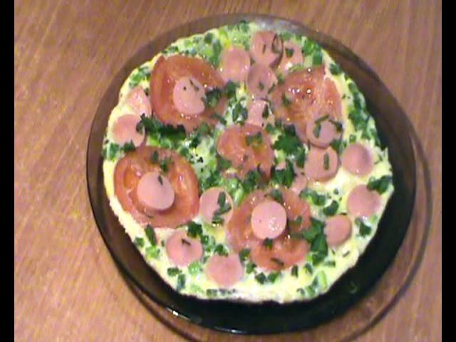 Как приготовить яичницу за 5 минут.