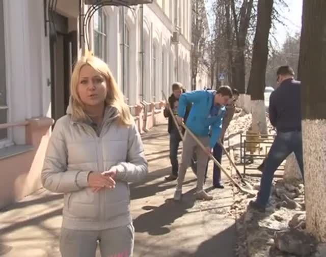 Сюжет про субботник(2013, весна)