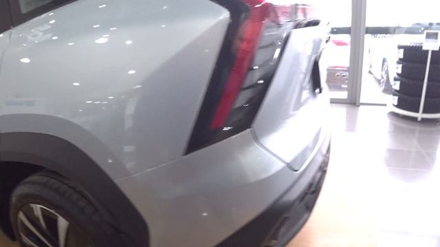 Новый GEELY ATLAS в серебристом цвете - очень круто смотрится машина !!!