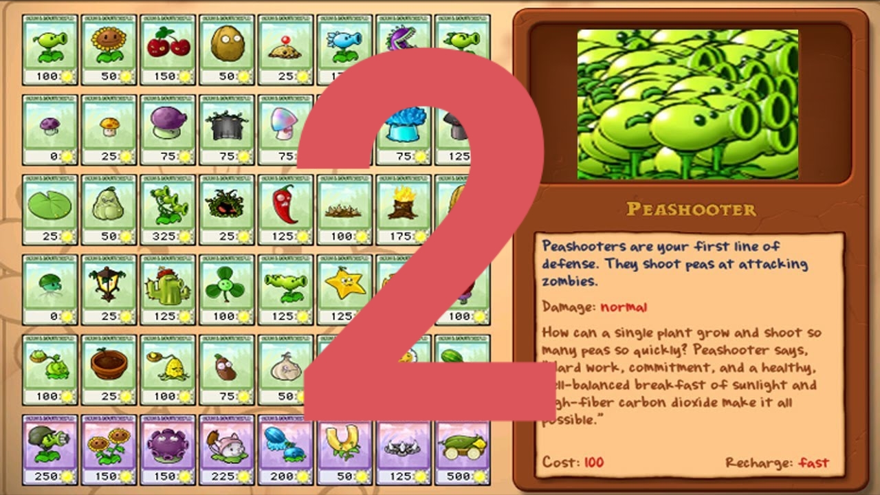 Играем в растения против зомби (часть 2)
