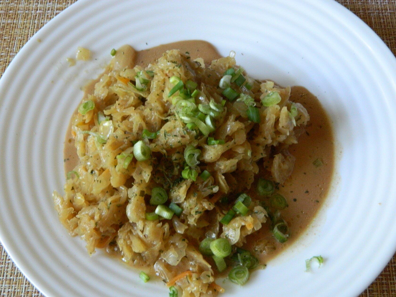 ГОТОВЛЮ ТУШЕНУЮ КАПУСТУ ИЗ КВАШЕНОЙ КАПУСТЫ