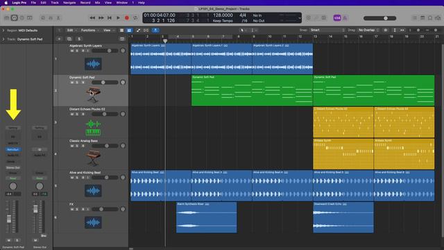 Logic Pro #03 - User Interface, Zoom Controls, Tracks, Regions