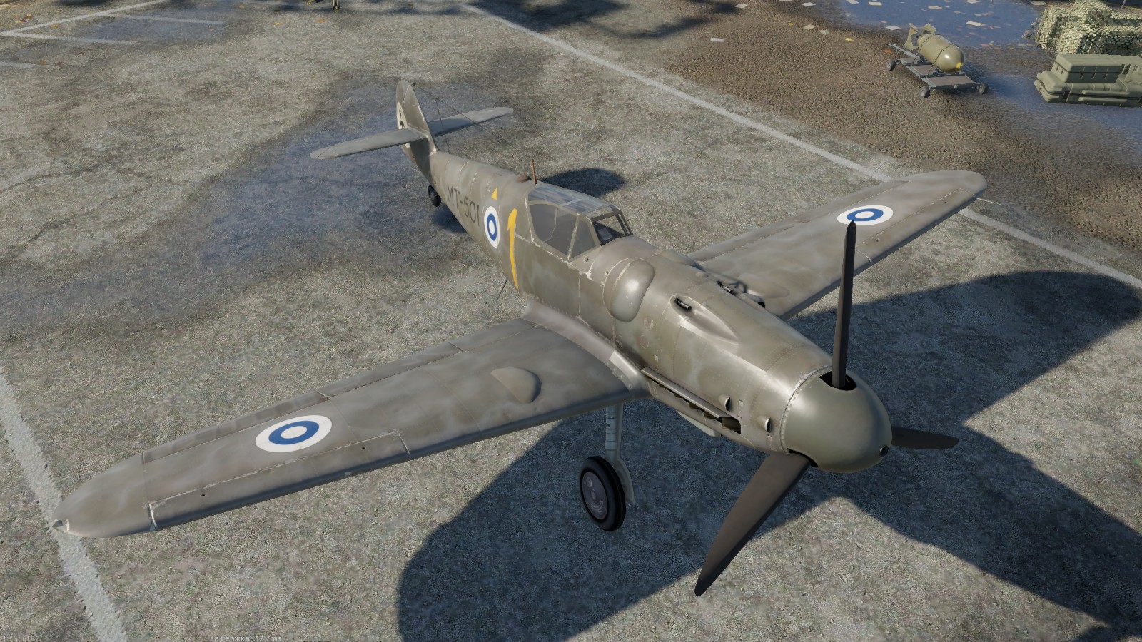 War Thunder | Характеристики самолётов | ⦿Bf 109 G-6 Erla | 2.29.0.110