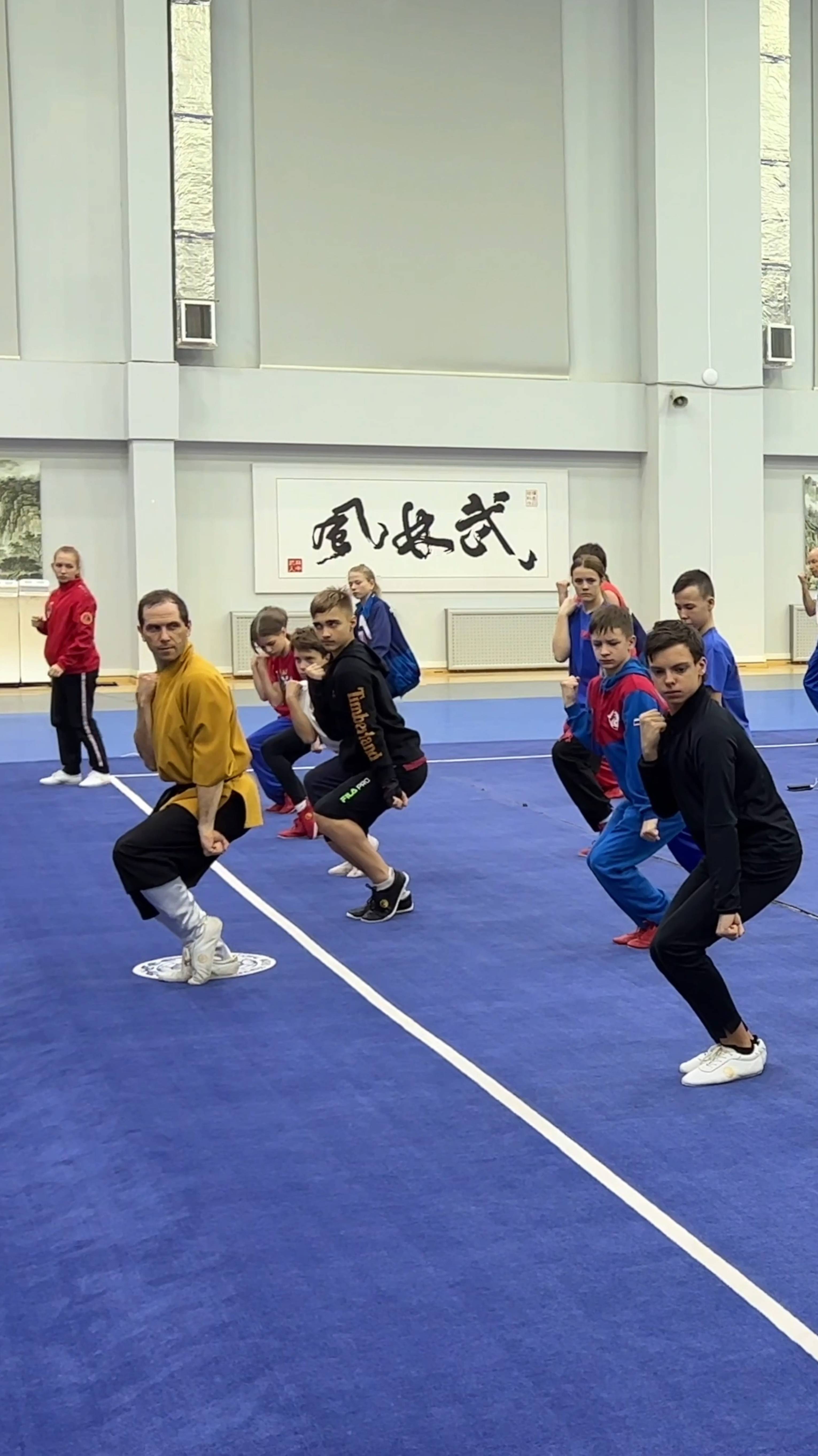 Мастер-класс по шаолиньцюань (Москва, 2021 год)