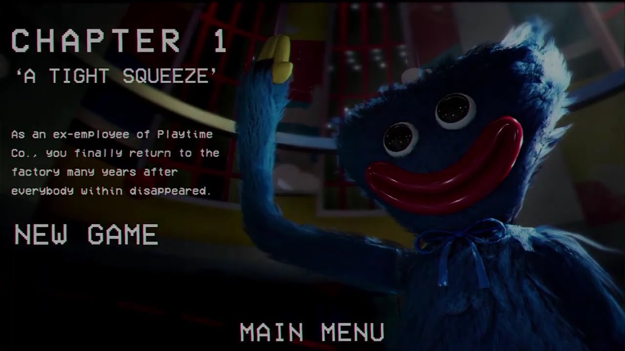 Huggy Wuggy Gameplay - Poppy Playtime - Chapter 1