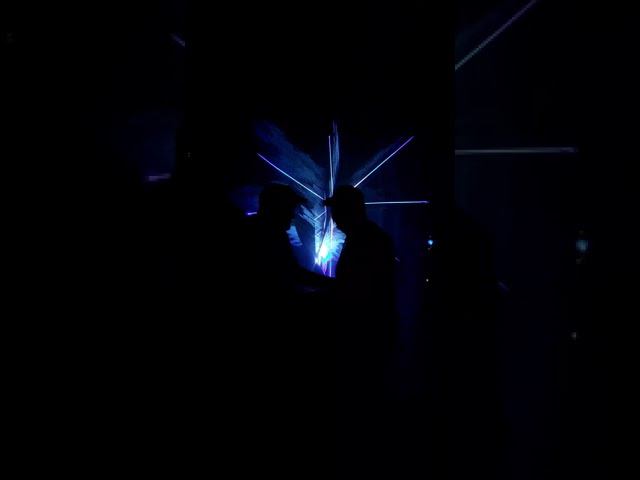 Лазерное шоу байкерам