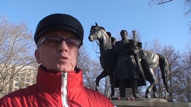 ПАМЯТНИКИ ВЕЛИКИМ В ПЕРЕУЛКАХ МОСКВЫ АТАМАН ПЛАТОВ #памятникивеликим #атаманплатов