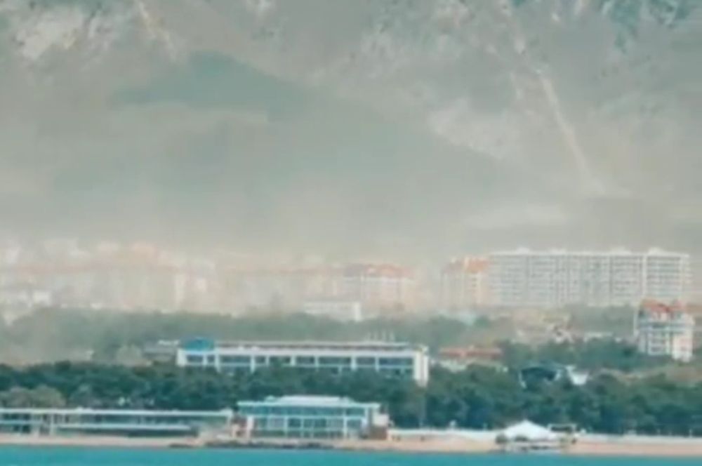 «Буря» из пыльцы накрыла Геленджик