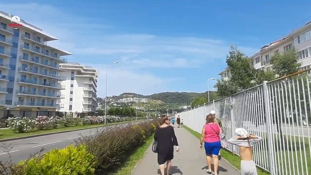 Ул. Воскресенская. Сириус. Сочи.