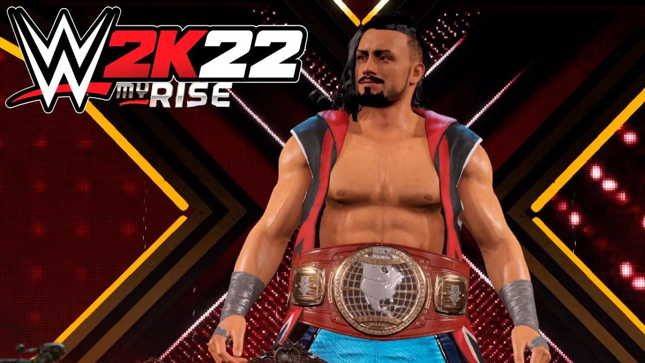 WWE 2K22 MyRise - Первая защита  титула #13