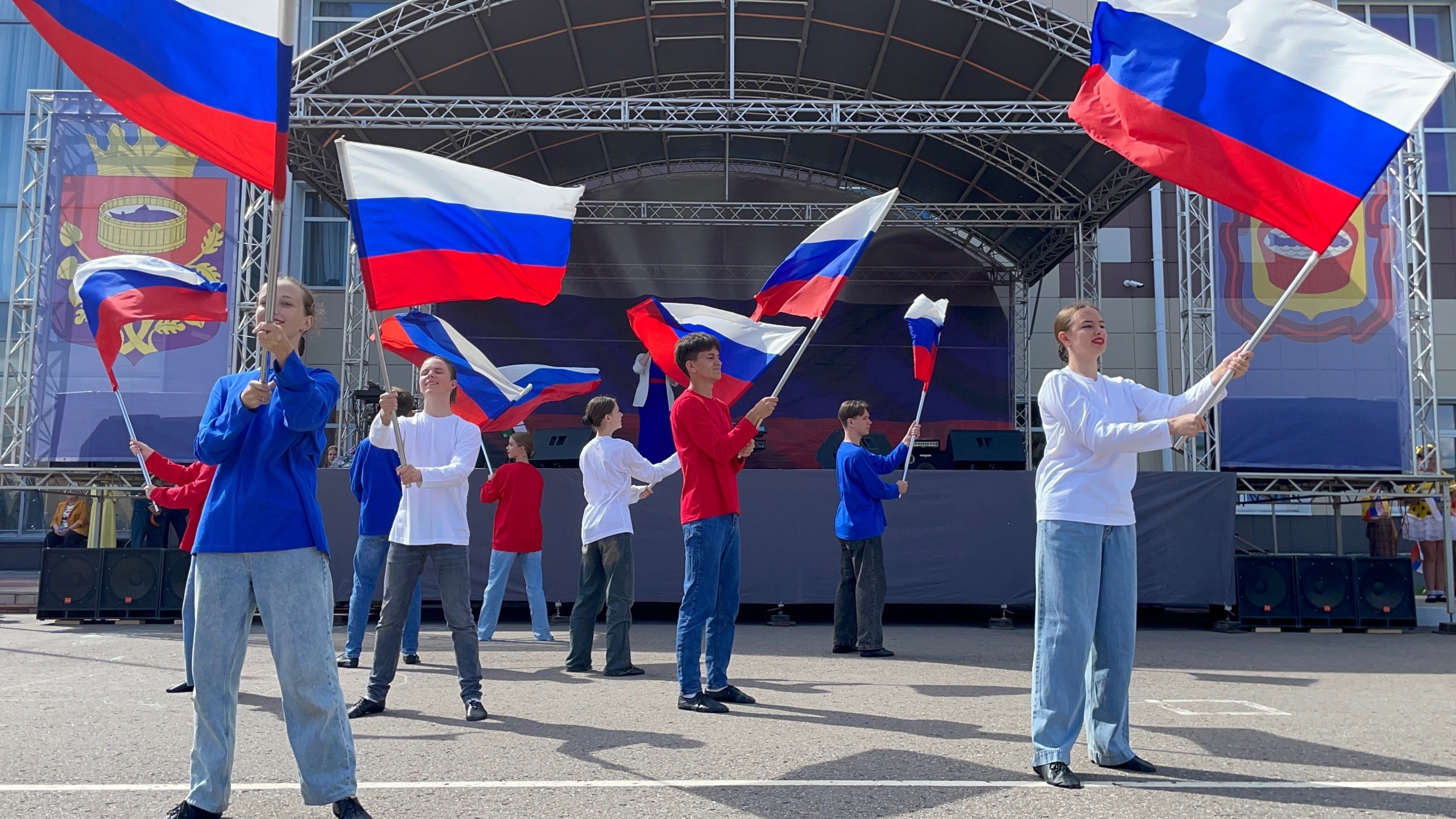 День России. Праздничный концерт. 12 июня 2024 года.