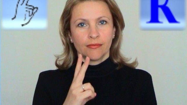ЖЕСТОВЫЙ ЯЗЫК. АЛФАВИТ. Буква К