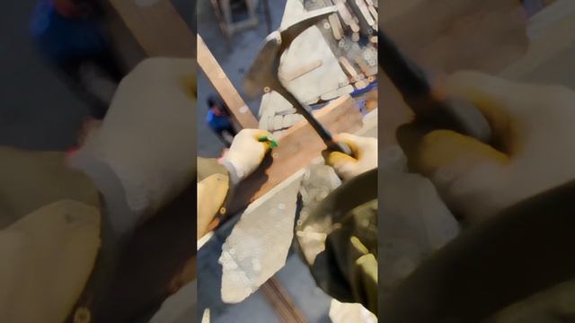 Набираем плиту перекрытия.