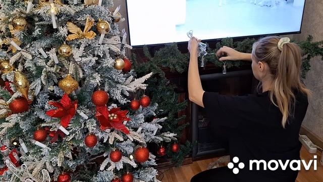 украшаю камин