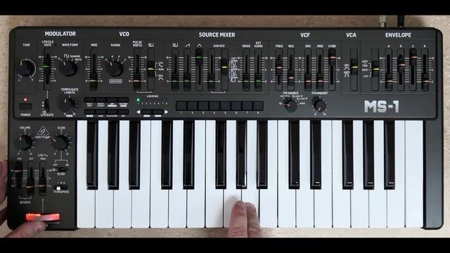 Обзор Behringer MS-1 (MS-101)