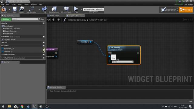 Unreal Engine 4 Tutorial - Ability System Pt.3 - The Cast Bar
