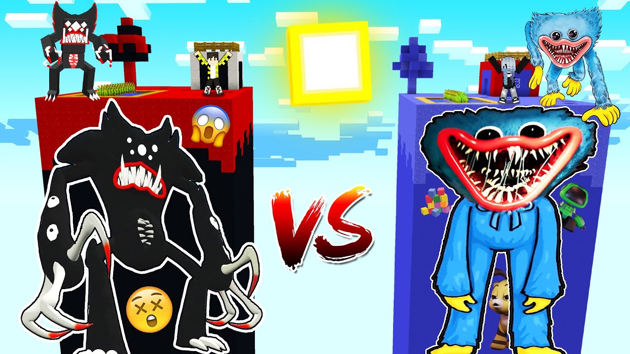 ЧАНК КИЛЛИ ВИЛЛИ против ЧАНКА ХАГГИ ВАГГИ в майнкрафт ! KILLY WILLY VS HUGGY WUGGY MINECRAFT SCP