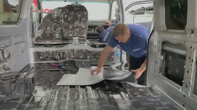Toyota Hiace - АвтоЗвук, шумоизоляция салона