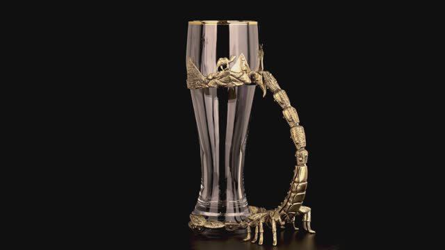 Бокал для пива Скорпион премиум