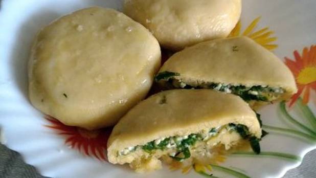 Хьолтмаш с черемшой- Вареники с черемшой- Рецепт в описании - Вайнахская кухня - Чеченская кухня