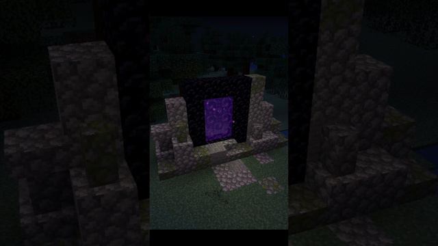 подпишись что бы не потерять #майнкрафт #постройки #портал #майнкрафтпостройки #shorts