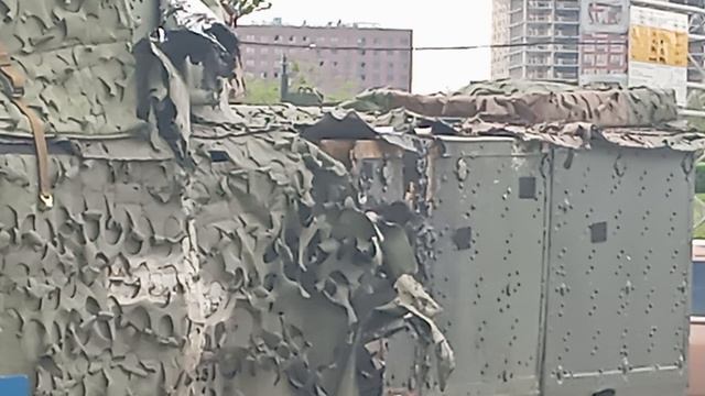 Трофейная шведская БМП CV-90