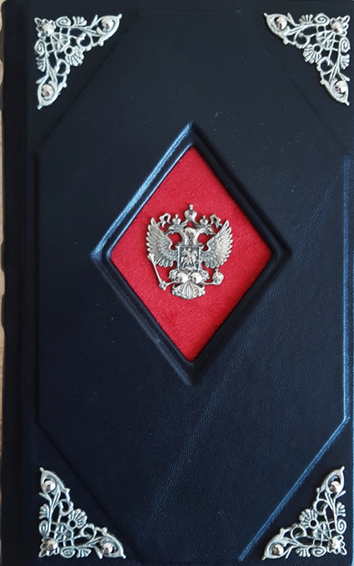 Видеообзор кожаного ежедневника "Орел средний в коричневом"