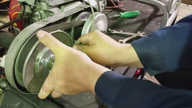 Мухтар 7. Передаточное число вариатора Форвард.