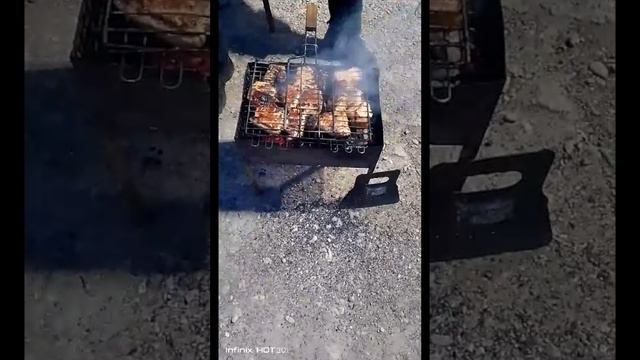 Выходной все на шашлыки!