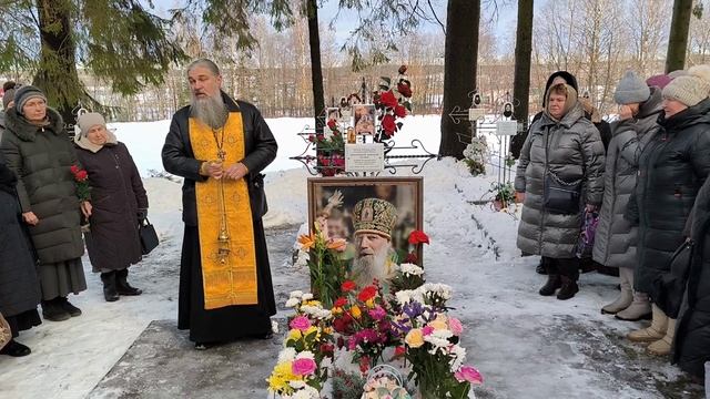 Проповедь прот. Олега Гаврилова на могиле отца Николая Беляева 17 декабря 2023 г.