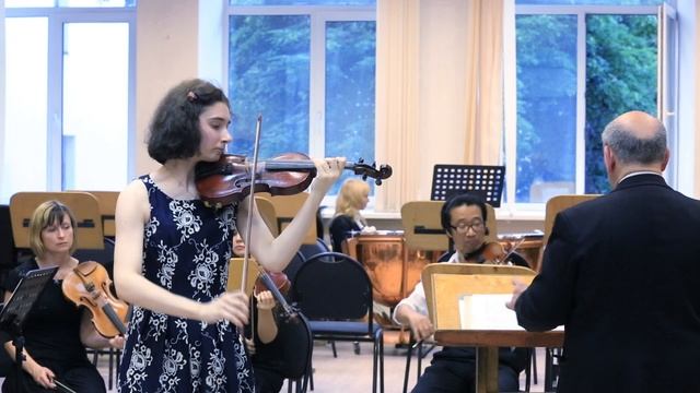 Ф.Мендельсон. Концерт ре минор, I часть (вторая редакция). Лиза Мосиенко