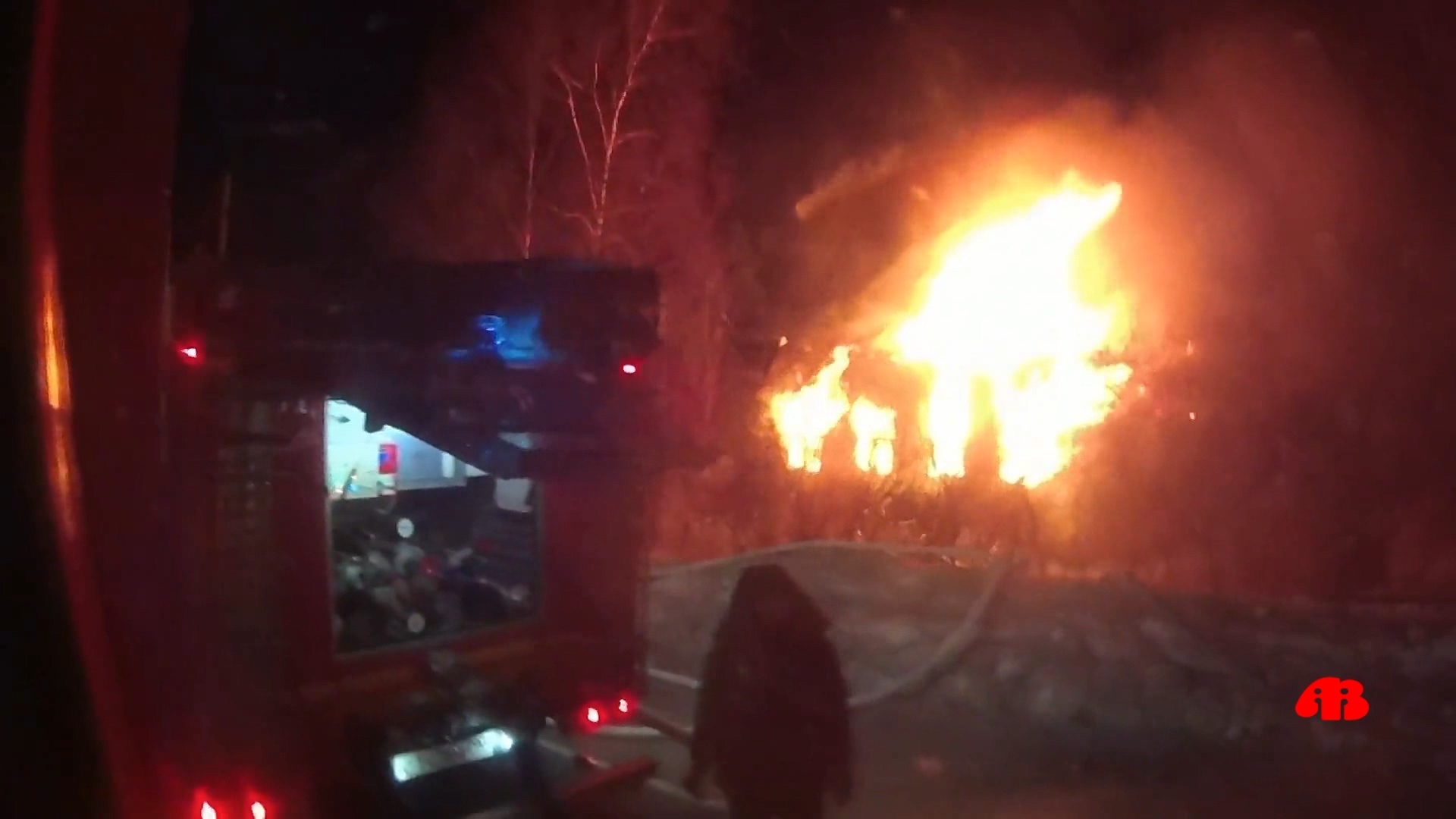 Пожар в дер. Парашино