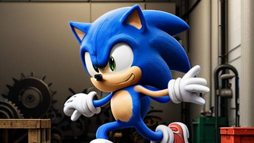 прохождение Sonic the Hedgehog 6: Scrap Brain без изумрудов хаоса.