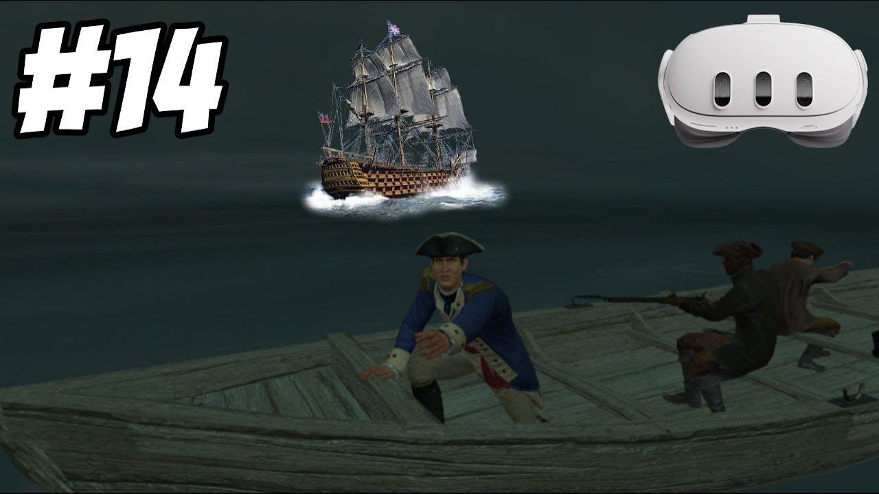 Зачищаем военный корабль! №14 | Assassin's Creed Nexus Rus | VRLOC | Quest 3