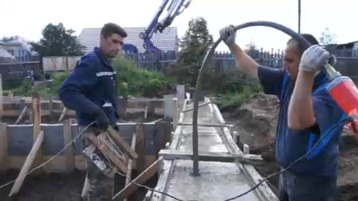 Бетононасос. Строим ДОМ. Часть 2.